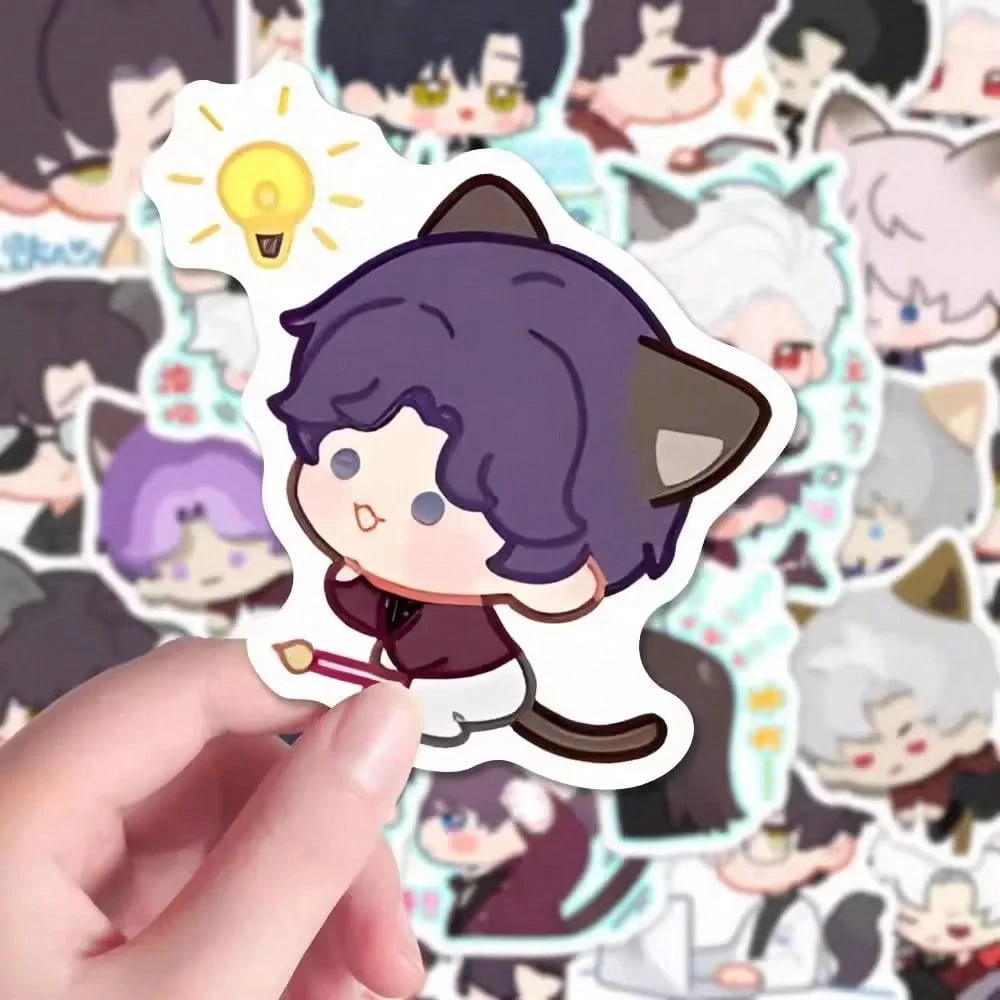 52Pcs Love And Deepspace Cat Dress Up Xavier Zayne Rafayel Ralayo Sylus ...