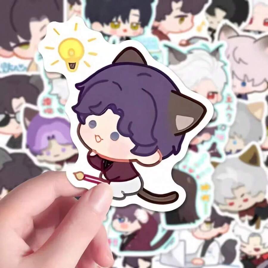 52Pcs Love And Deepspace Cat Dress Up Xavier Zayne Rafayel Ralayo Sylus ...