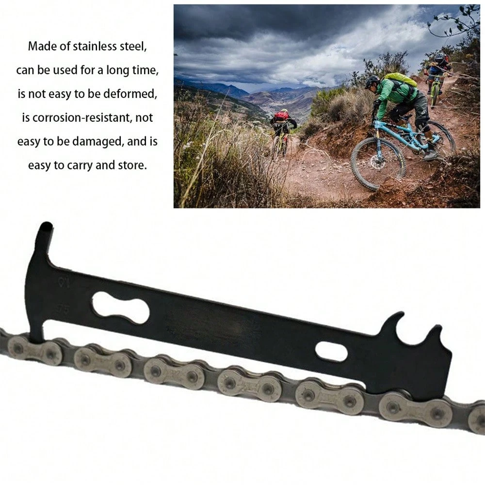 Bicycle Chain Wear Checker Indicator Repair Tool Mountain Road Chains ...