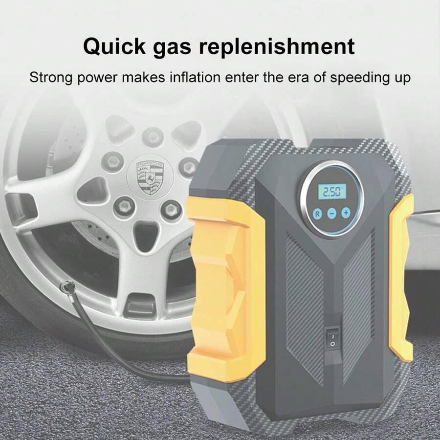 Compresseur d'air portable pour voiture 150 PSI 120 W avec fil ...