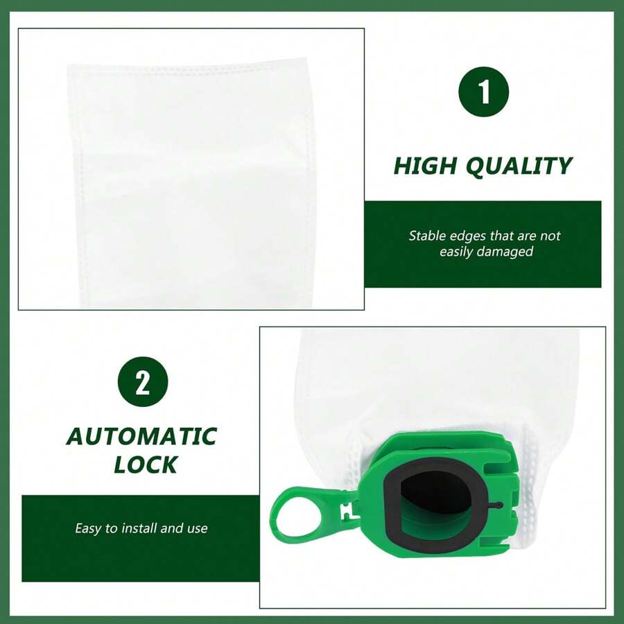 10bags VB100 Vaccum Cleaner Bags Compatible With Vorwerk Kobold VB100 ...