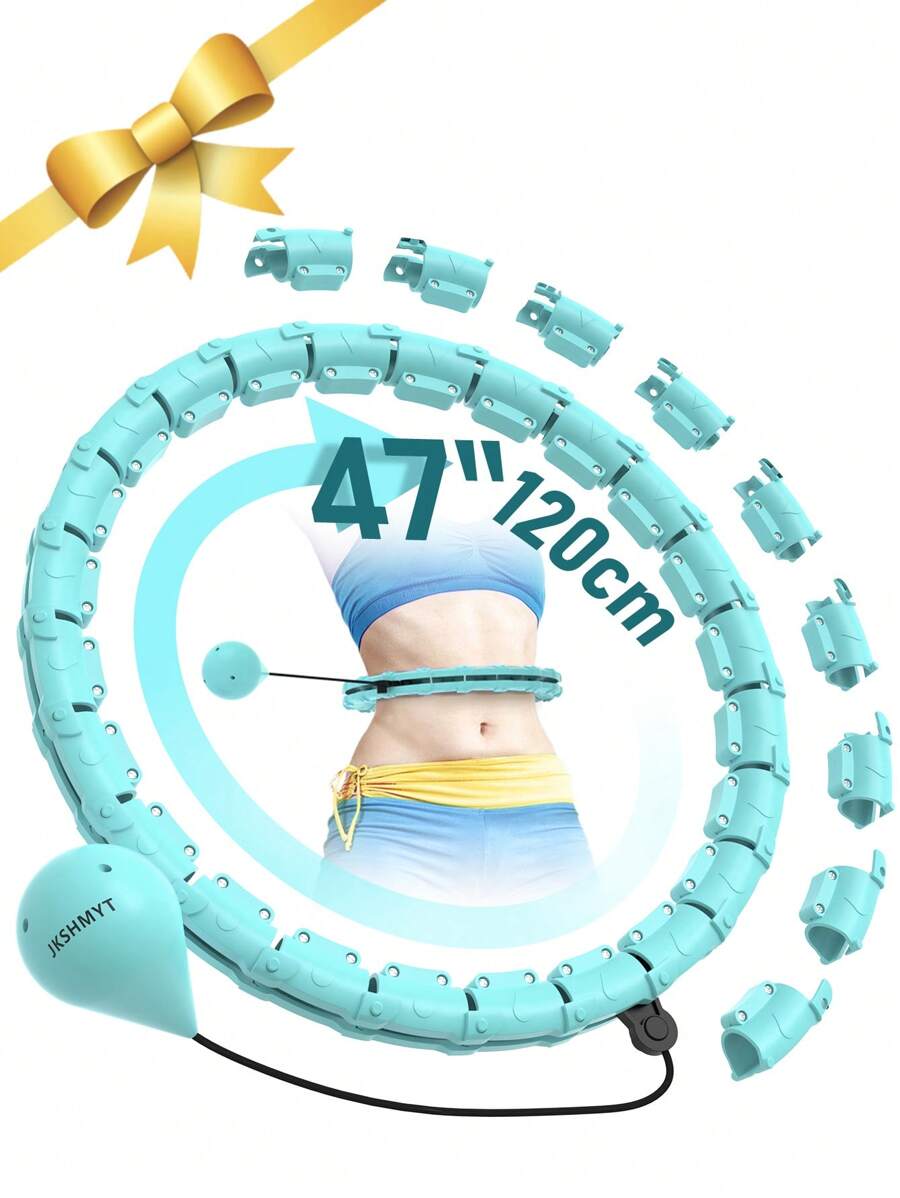 JKSHMYT JKSHMYT Smart Weighted Hula Circle Hoop For Adults Weight Loss ...