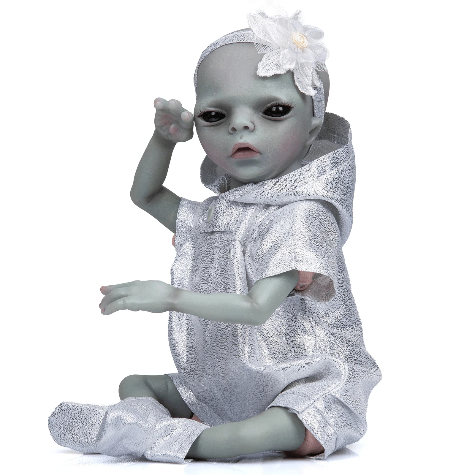 NPK 14inch Reborn Baby Alien Finished Doll As Picture High Quality ...