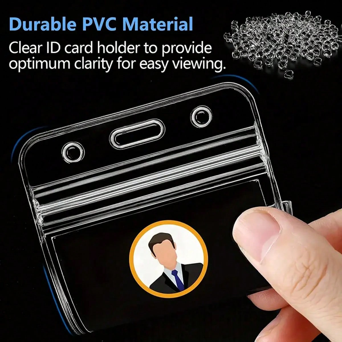 10 Pack Social Security Card Protector Sleeves - Waterproof 31 Mil Soft ...