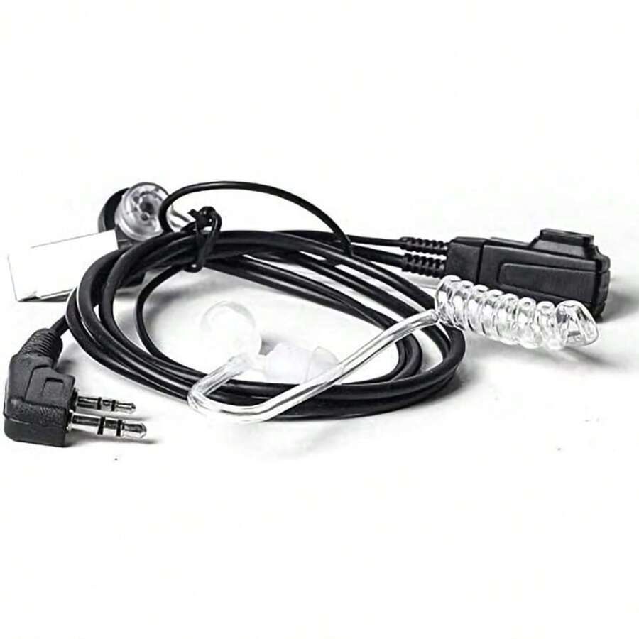 Baofeng Two-Way Radio Headset Cable - In-Ear Air Tube Earphone With K ...