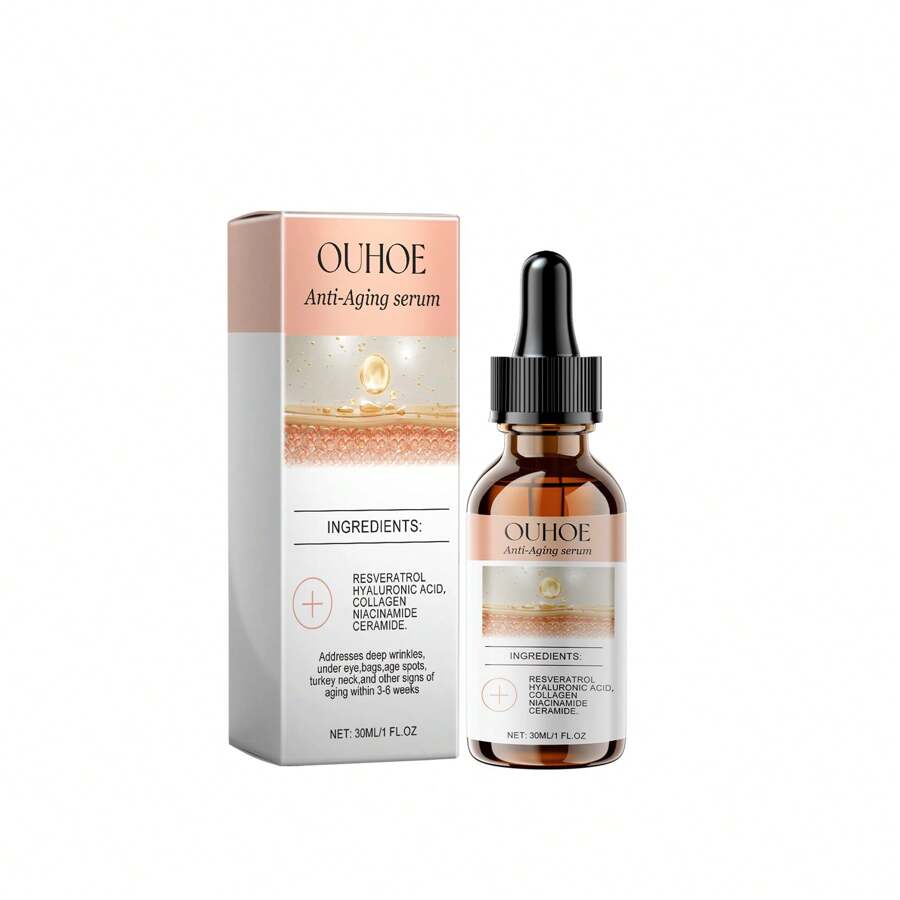 OUHOE Collagen Anti-Aging Serum Reduces Facial Fine Lines And ...