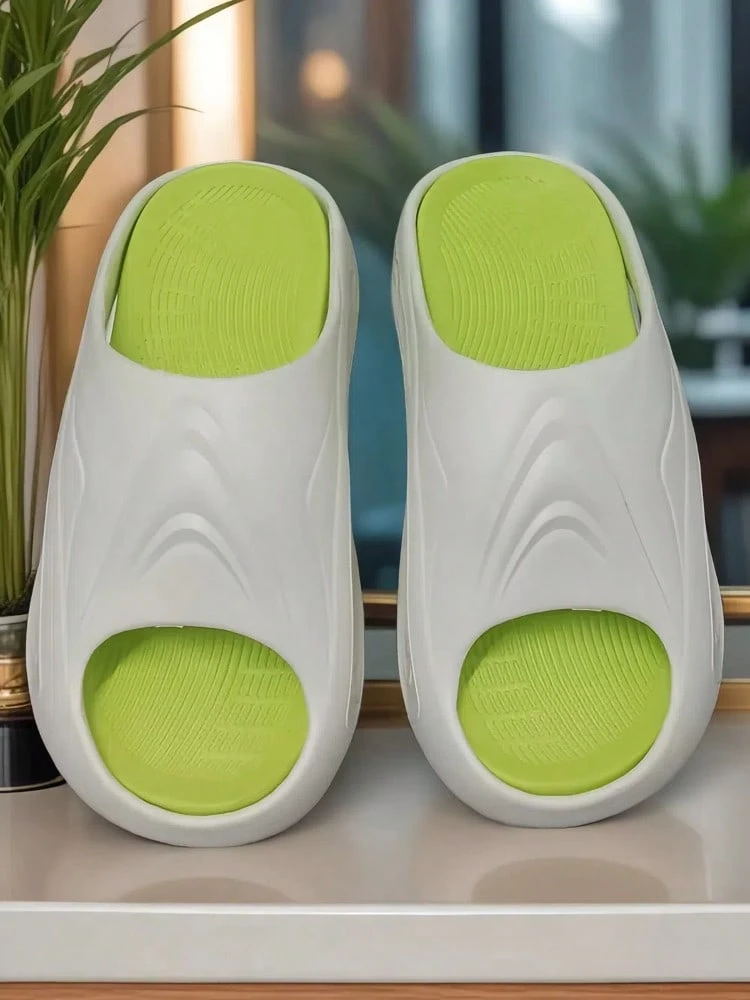 2025 New Sports Slippers Thick Elastic EVA Slippers Outdoor Beach ...