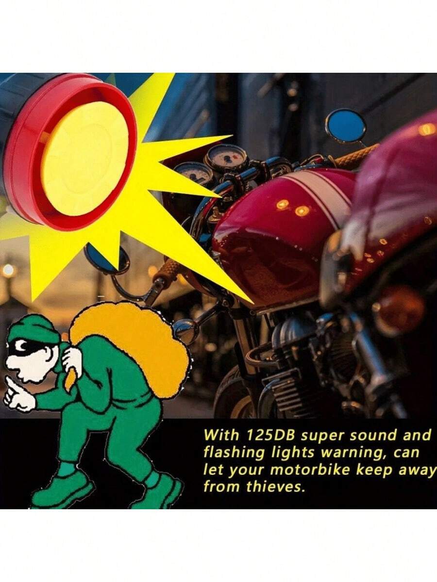 All-Weather Motorcycle Alarm System - Advanced Unidirectional Engine ...