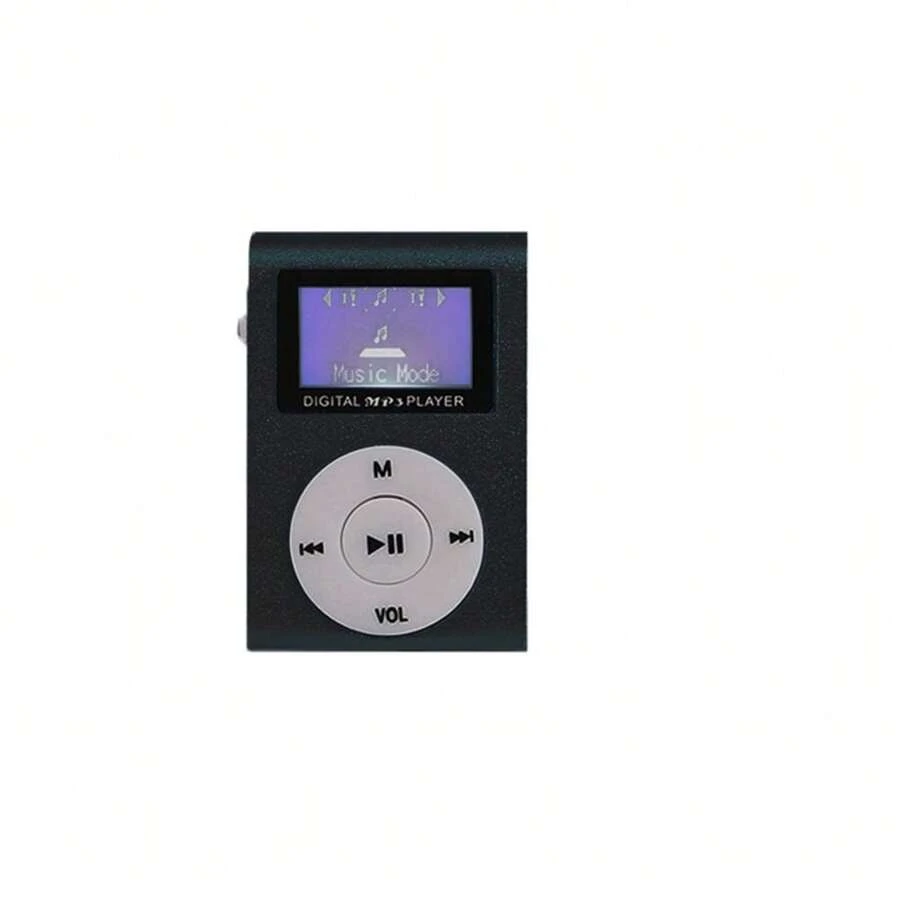 Mini Mp3 Player With Clip,Rechargeable Music Speaker With Earphone USB ...