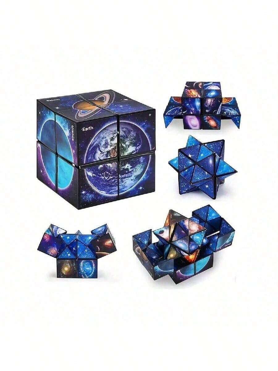 New Infinity Cube, Starry Space Twist Puzzle Cube, 3D Stereoscopic ...