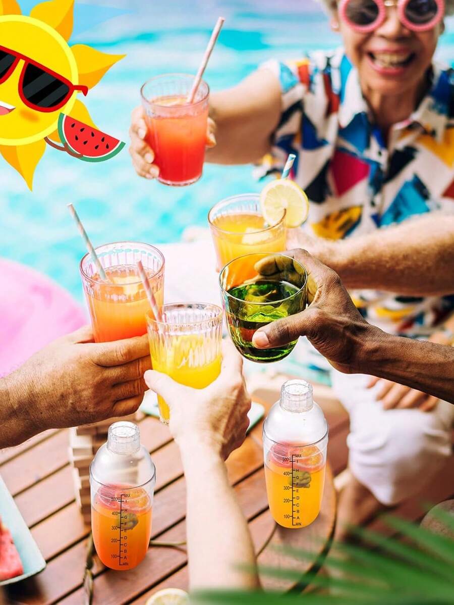 Shaker, shaker de cocktail au thé au citron fait main, mélangeur de ...