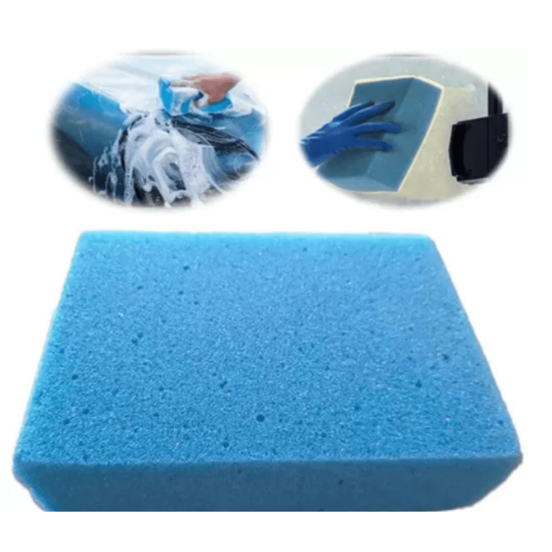 Soft Automotive Sponge For Washing Cars Multipurpose Blue 15x10x5 Cm ...