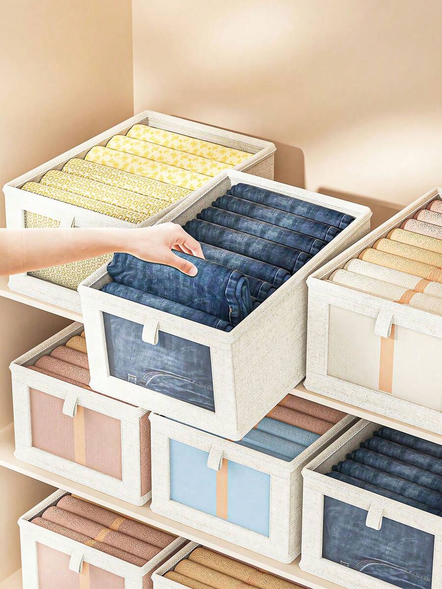 1pc Non-Woven Closet Organizer Storage Bag Clothes Storage Bag ...