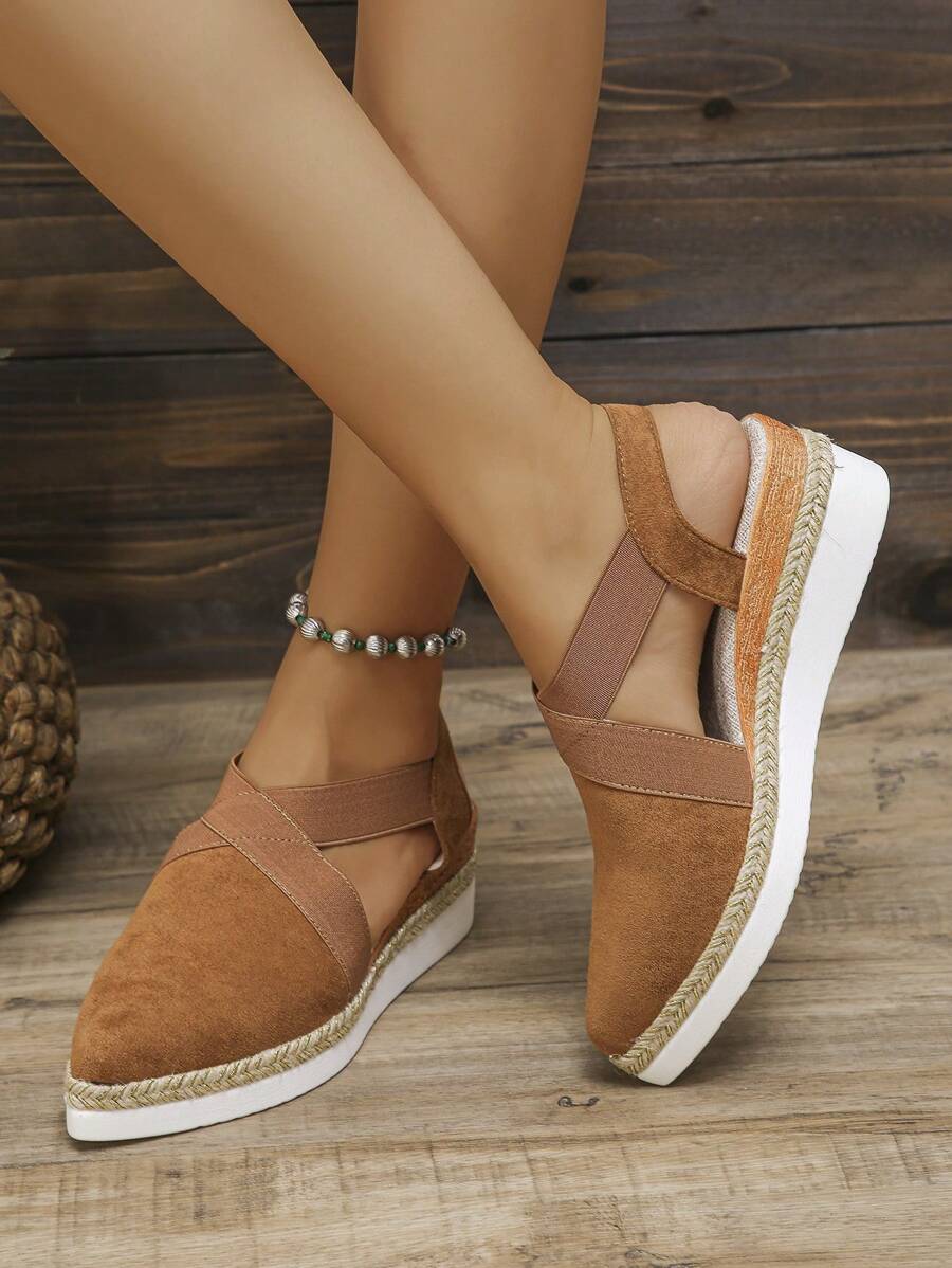 2025 Early Autumn New European & American Platform Thick-Sole Closed ...