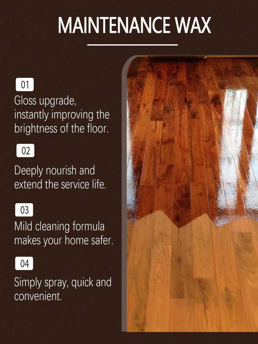 Wood Floor Maintenance Wax Solid Wood Floor Care, Polishing ...