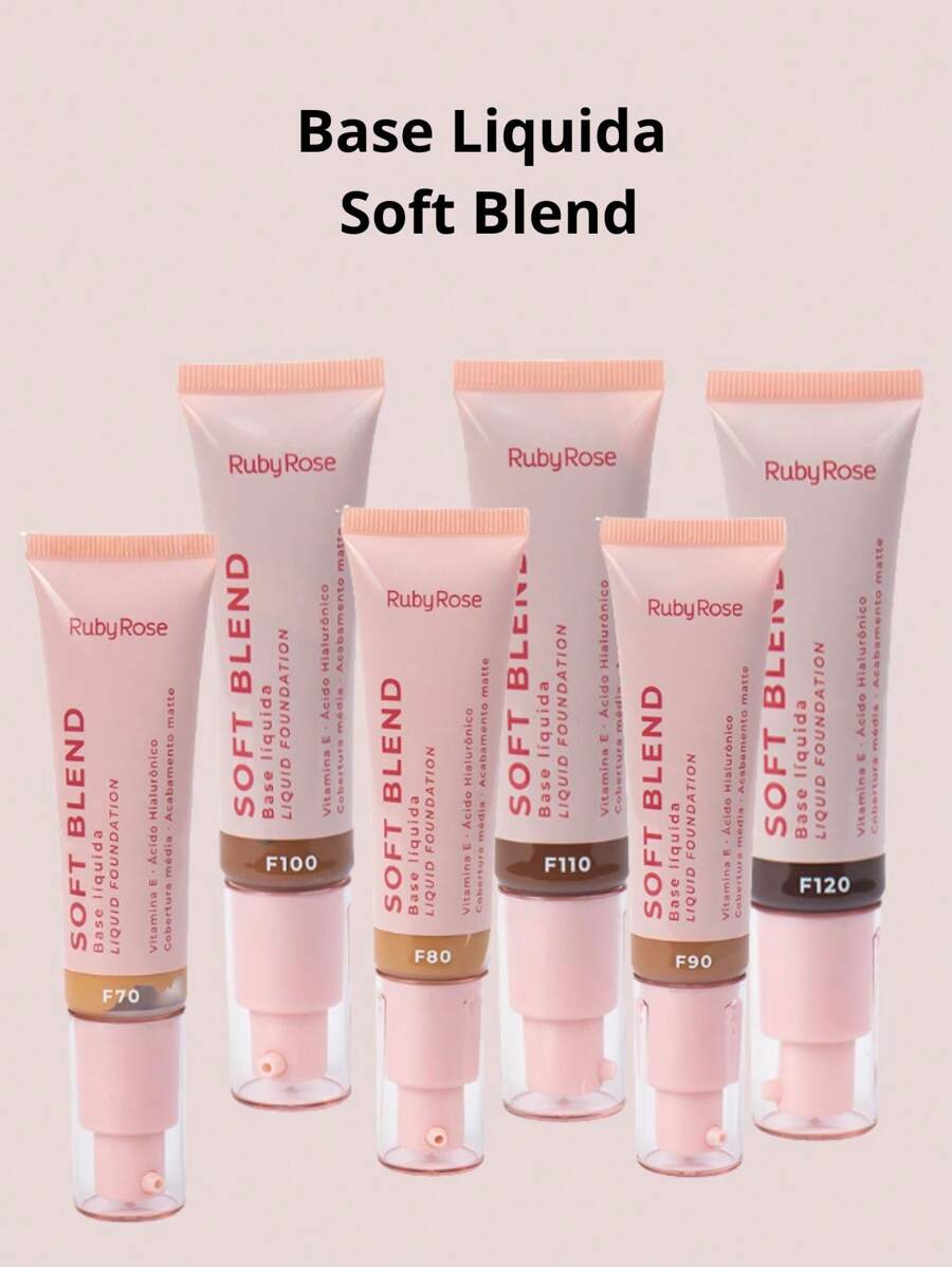Base Líquida Soft Blend- Ruby Rose HBM301 - G2 | SHEIN Brasil