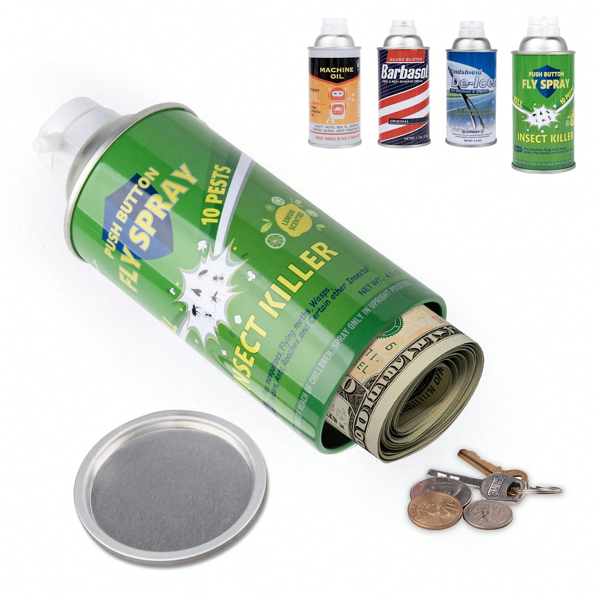 Hidden Safe Fake Spray Can With Hidden Compartment, Hidden Storage Keep ...