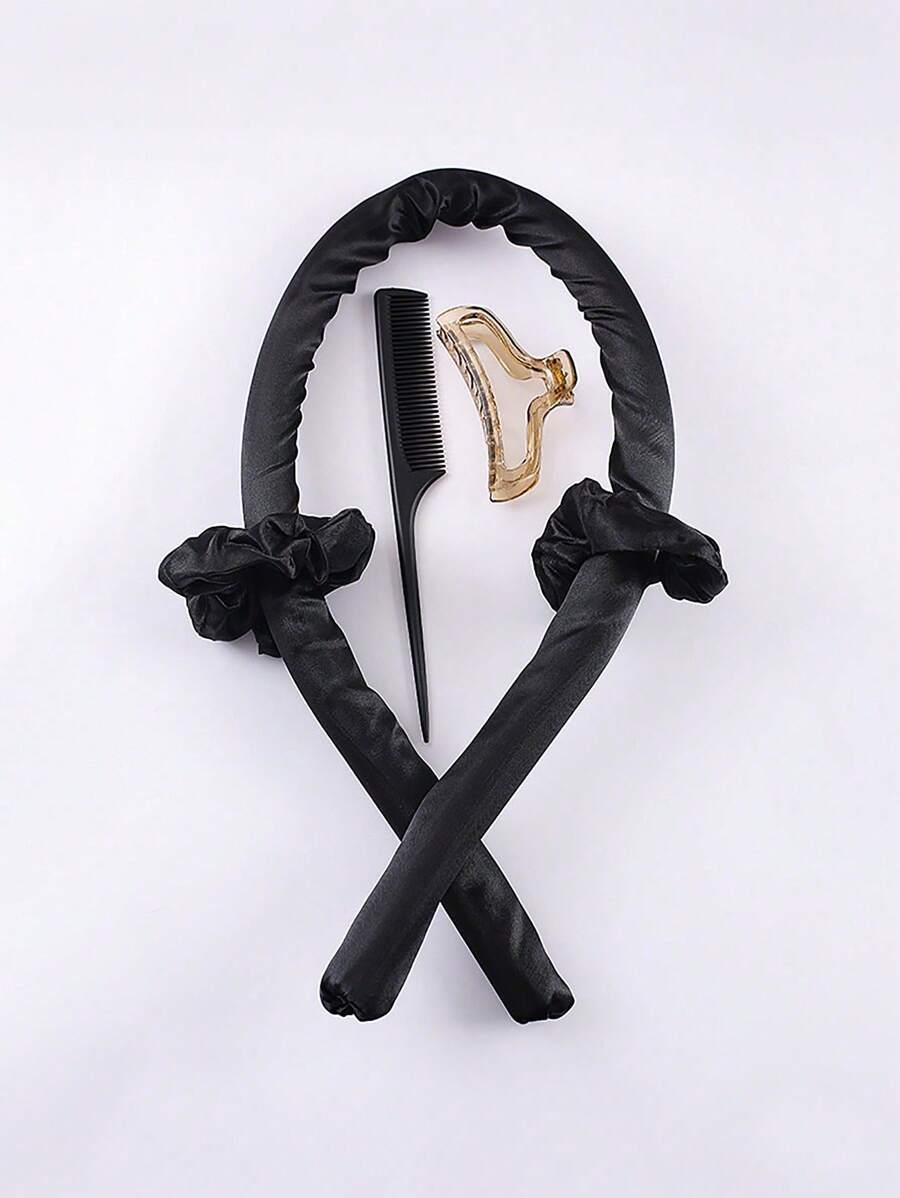 5pcs No-Heat Curling Set For Women, Wavy Styling Tools Includes EVA ...