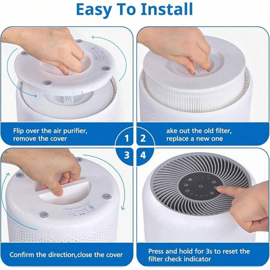 Core 200S Replacement Filter 3 Pack, 3-In-1 Filters Compatible With ...