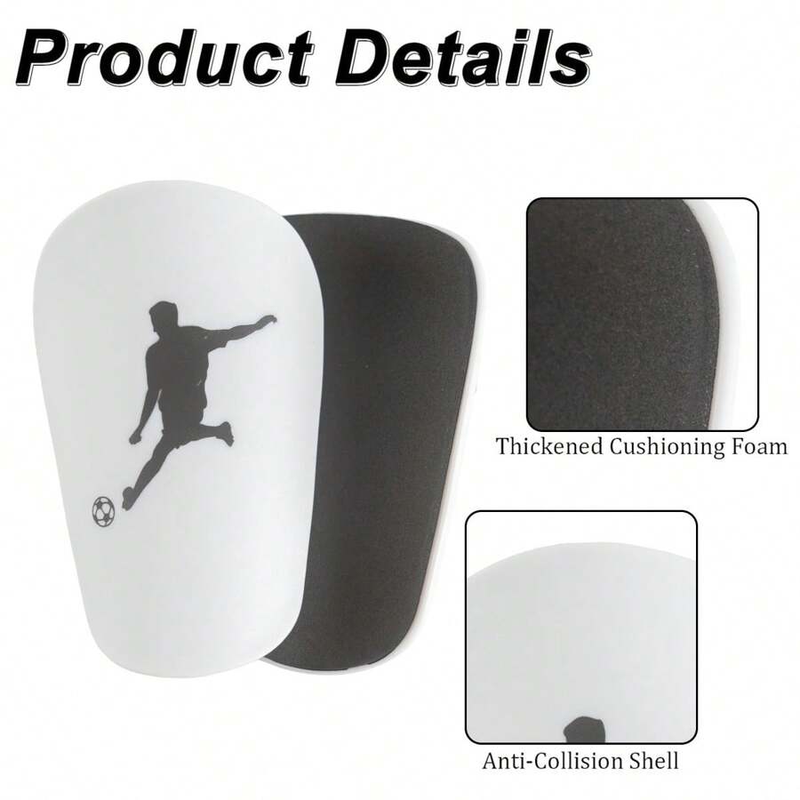 1 Pair Of Mini Mini Master Football Shin Guards Thickened Adult Calf ...