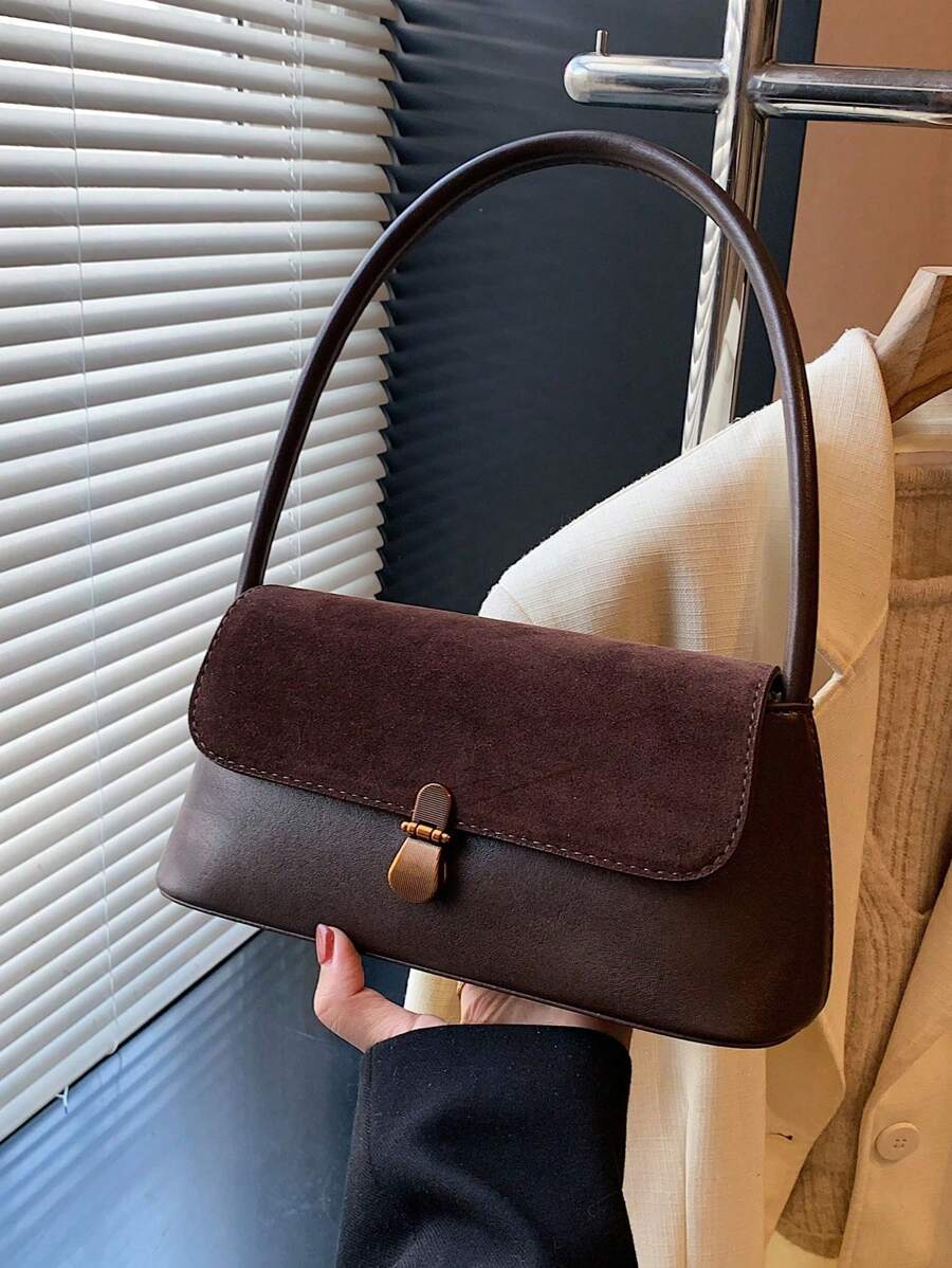 Retro Niche Baguette Bag New Style Fashion French Armpit Bag Shoulder ...