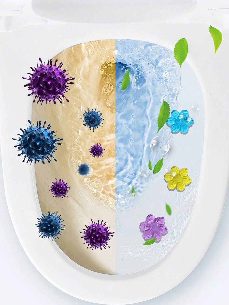 Toilet Gel, Toilet Gel Stamp, Toilet Cleaner Gel Stamp Scented Toilet ...