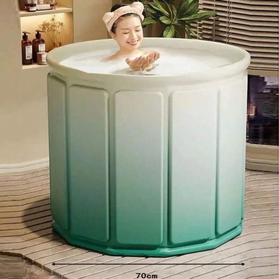 Foldable Bath Tub Portable Bathtub For Children And Adults Full Body ...