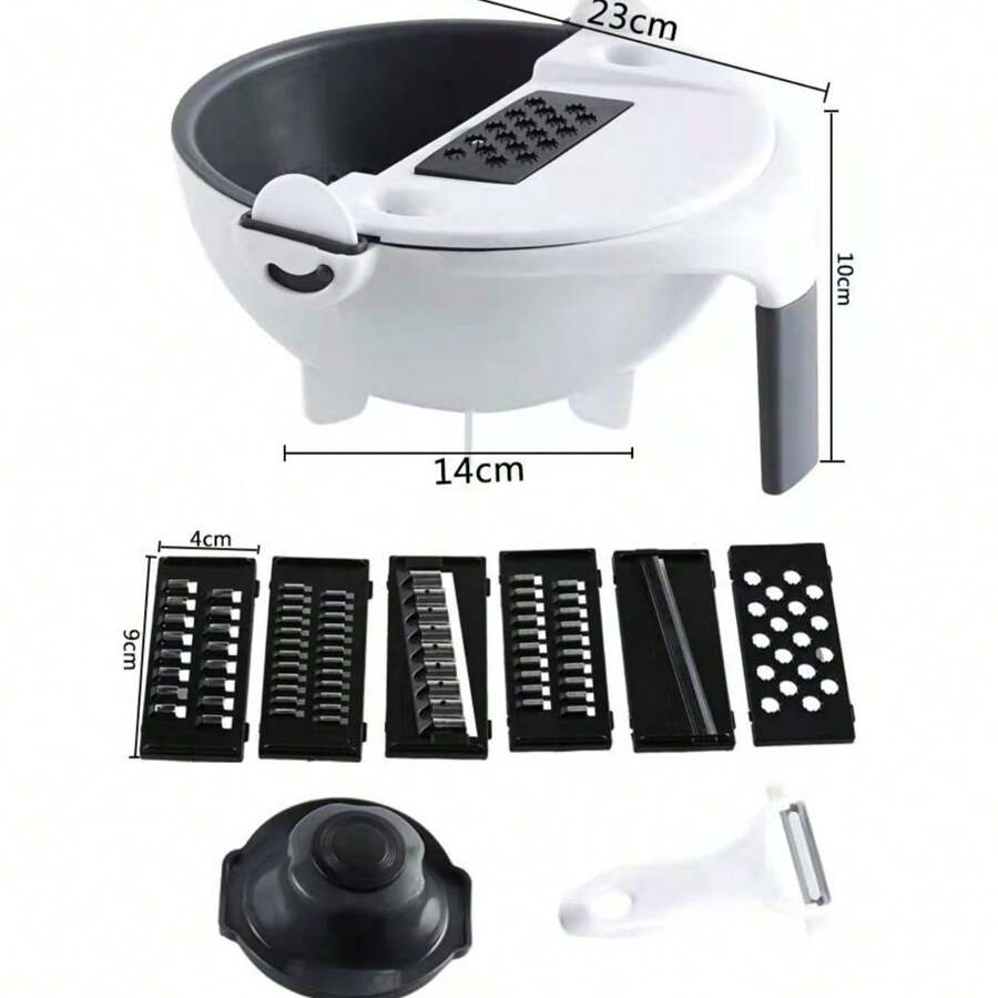 Multi-Function Vegetable Fruit Shredder With Drainer, Kitchen Grater ...