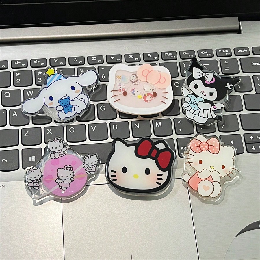 Sanrio Super Cute Anime Hello Kitty, And Kuromi Acrylic Air Cushion ...