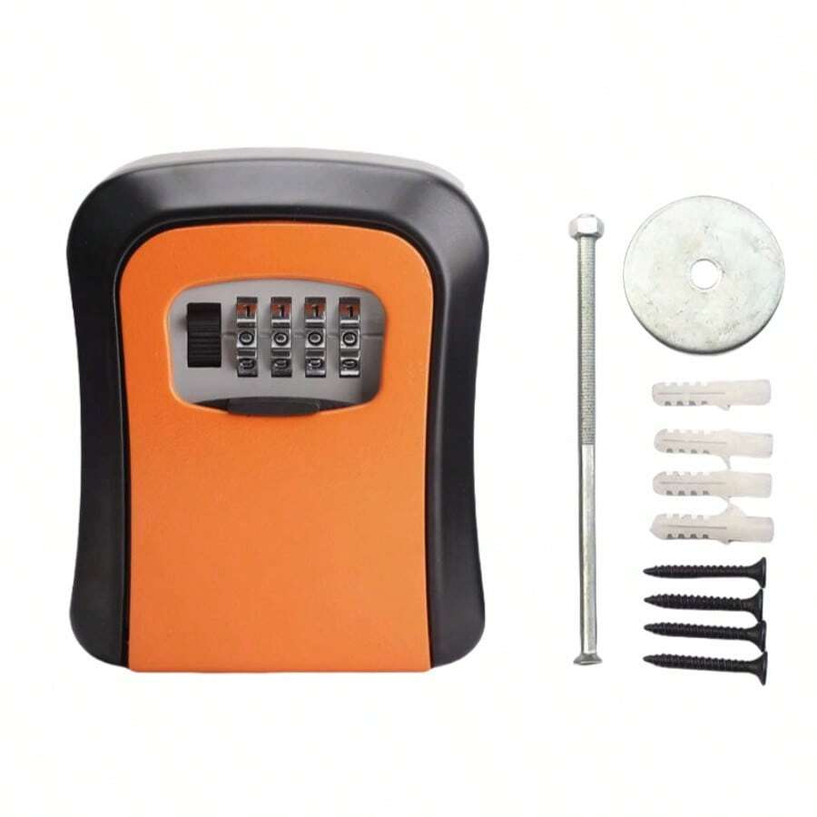 Temporary Construction Password Lockbox, Wall Mounted Cat Eye Safety ...