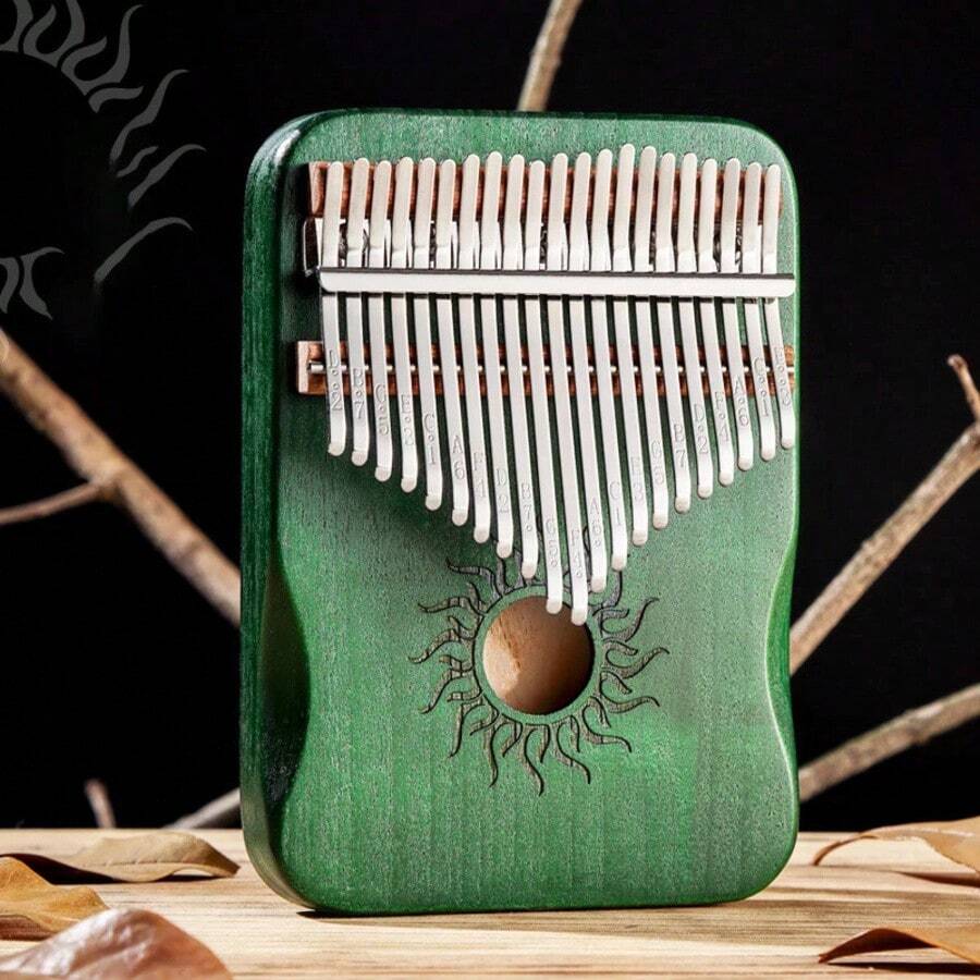 Hluru Kalimba 21 Keys Wood Maple 17 Keys Hollow Kalimba Mbira Sanza ...