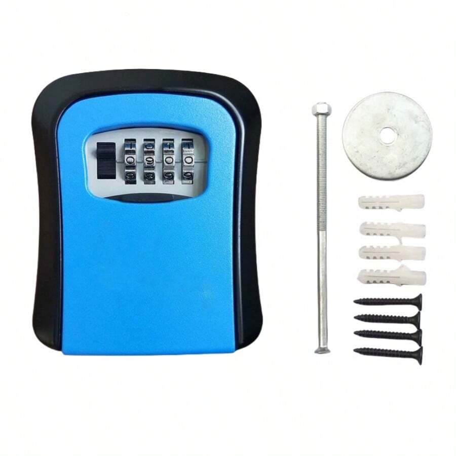 Temporary Construction Password Lockbox, Wall Mounted Cat Eye Safety ...