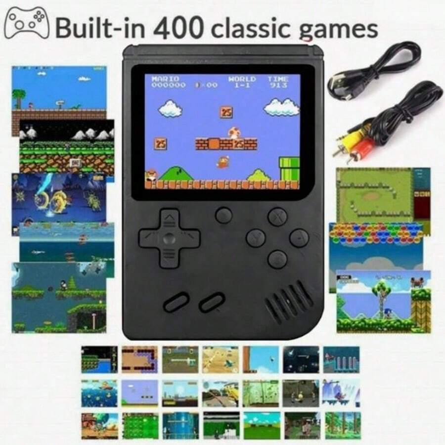 Handheld Console Retro Handheld Console - Portable Mini Gaming Device With Over 400 Classic ...