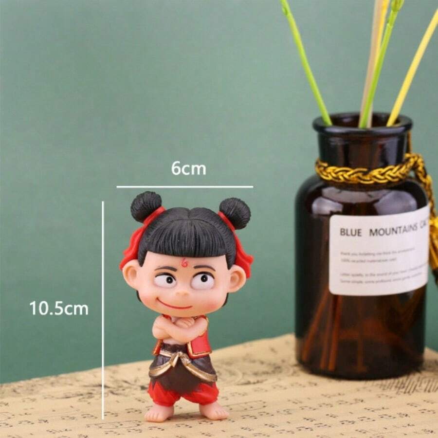 2 generations AB models Nezha 2 Ao Beng movie with the same model magic ...