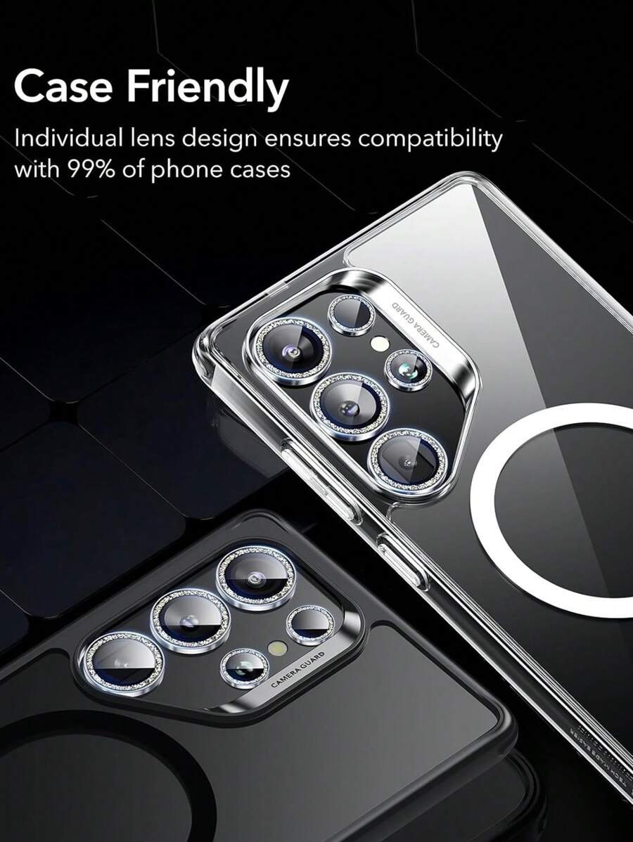 Compatible With Samsung Galaxy S25 Ultra Camera Lens Protector, Single ...