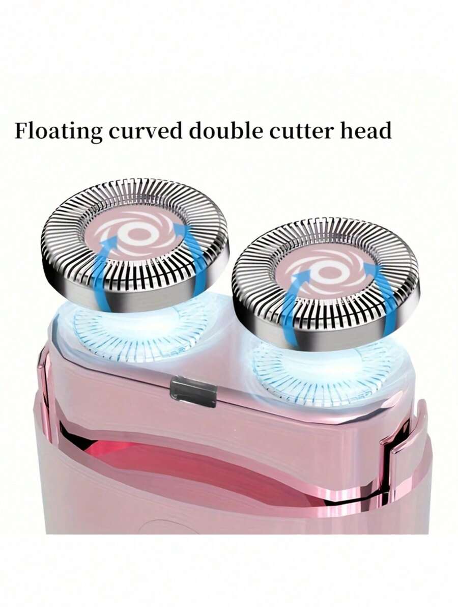 Waterproof Bikini Trimmer, Leg Hair Removal Electric Shaver Painless ...