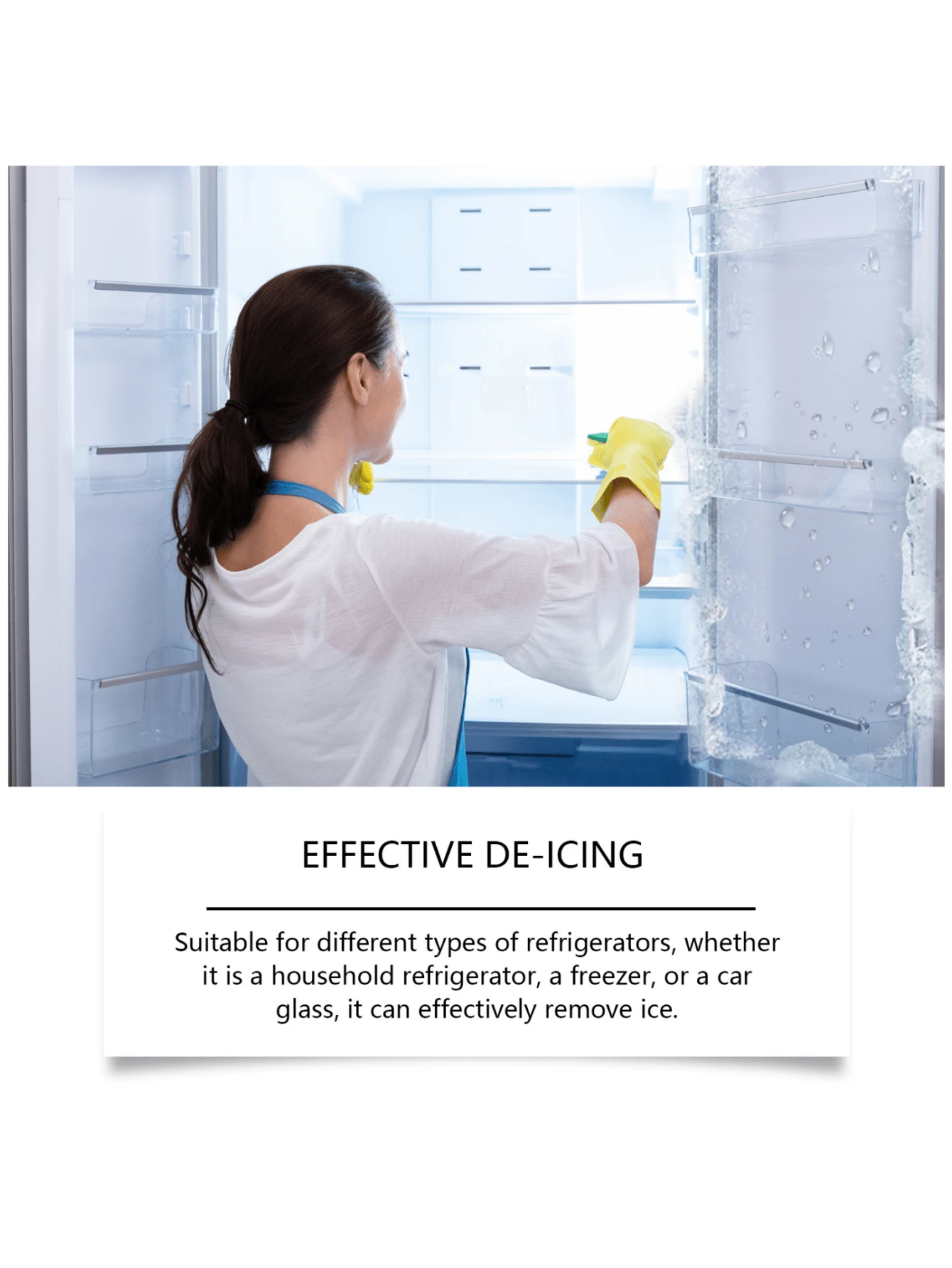 Refrigerator/Freezer Deicing Agent, Frost Removal & Anti-Freezing ...