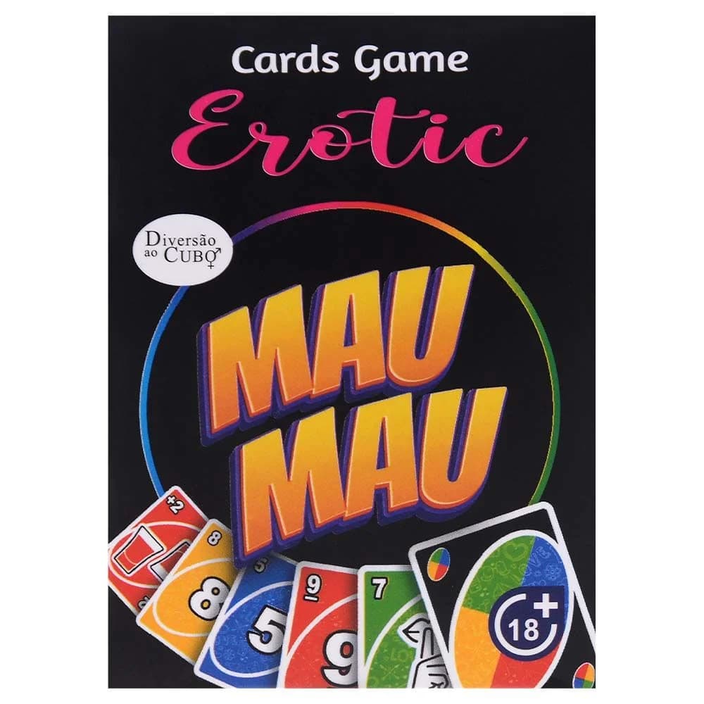 MAU MAU CARDS GAME EROTIC 65 CARTAS DIVERSÃO AO CUBO | SHEIN Brasil
