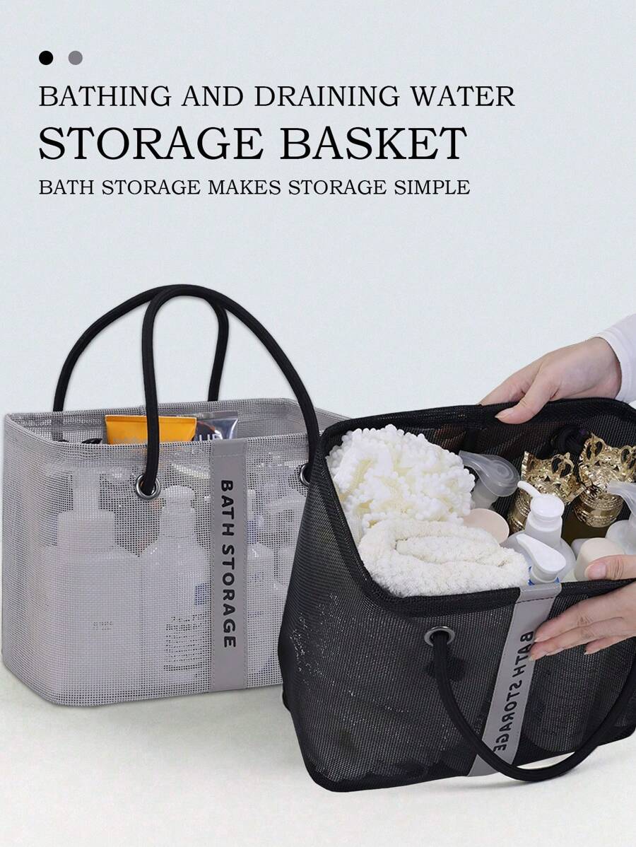 1pc Breathable Drainage Handheld Storage Bag, Bathing And Drainage ...