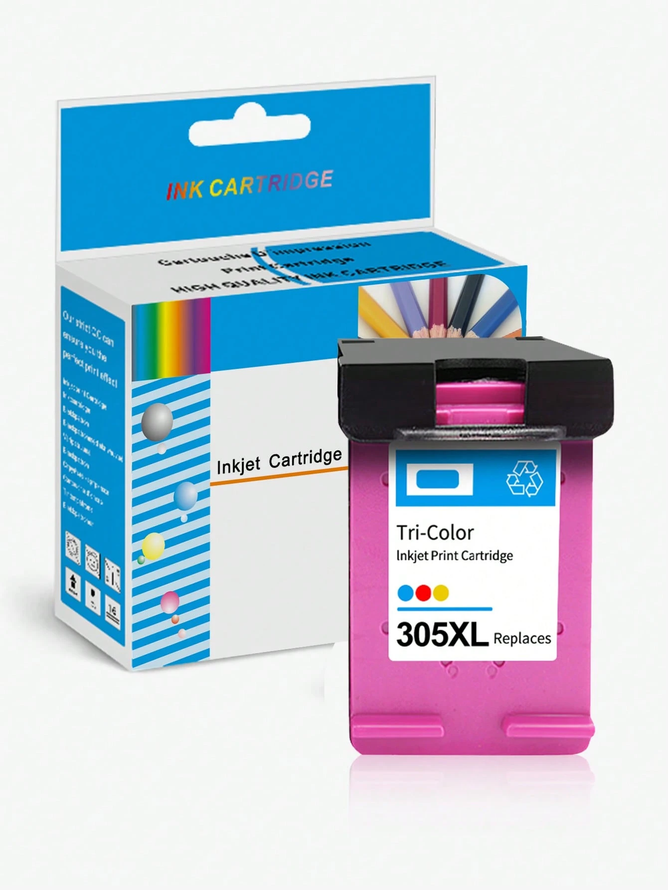 Remanufactured 305XL Ink Cartridge, Replacement For 305 305xl Ink ...