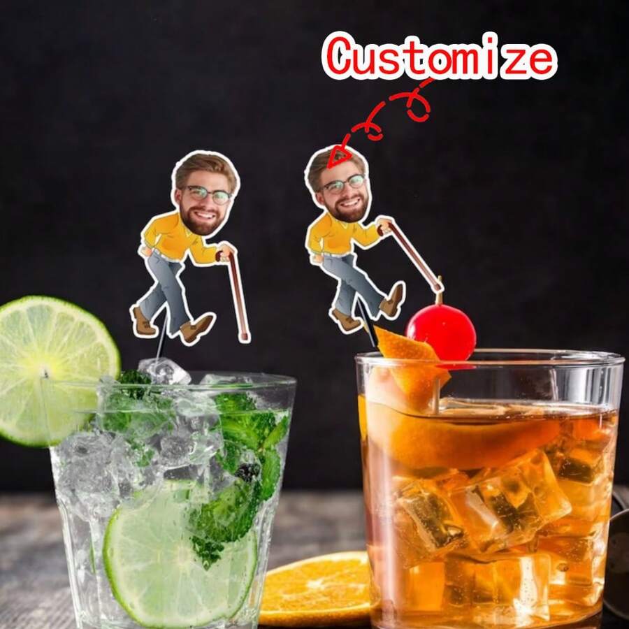 Customized Photo Stickers, Personalized Stickers, Face Stickers, Custom ...