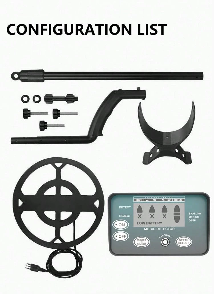 Metal detector portatile ad alta precisione impermeabile, strumento di ...