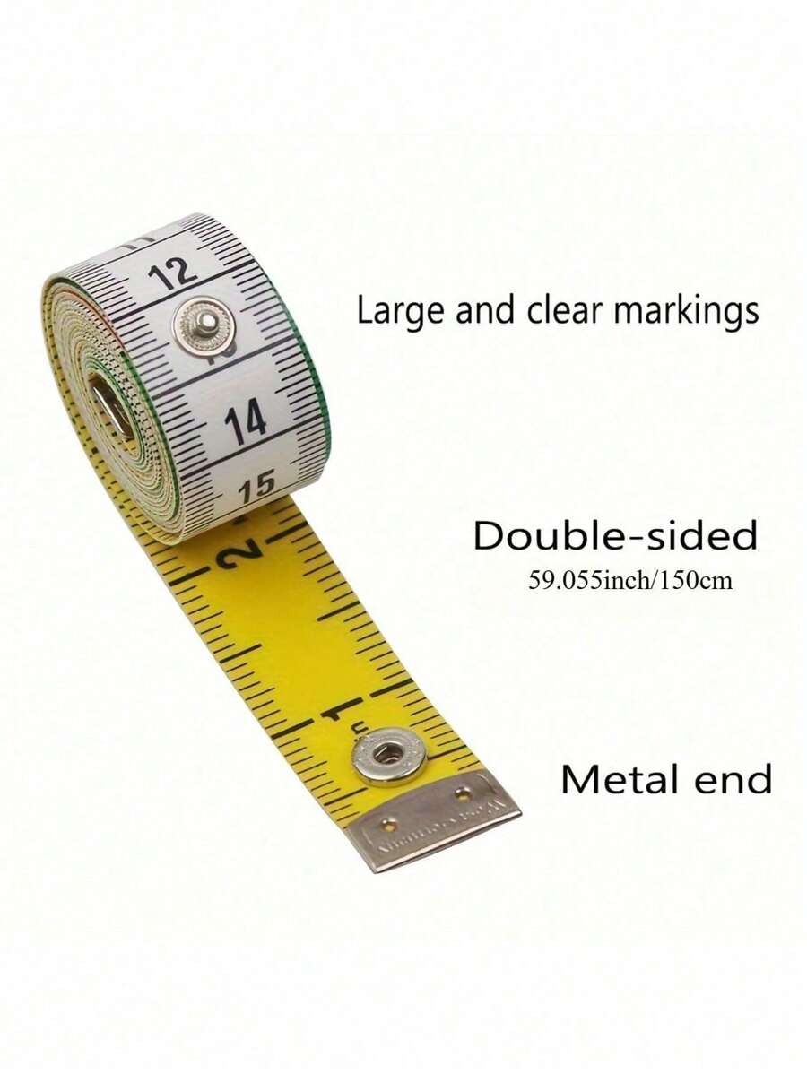 60-Inch Premium Soft Flat Measuring Tape - Accurate Body Measuring ...