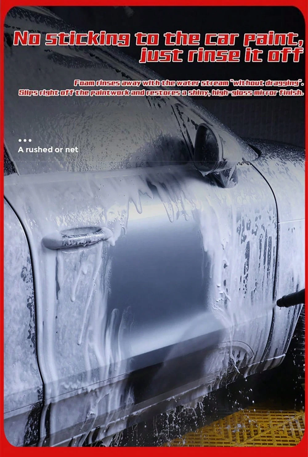 100ml Highly Concentrated Car Wash Liquid - Powerful Foaming Cleaner ...