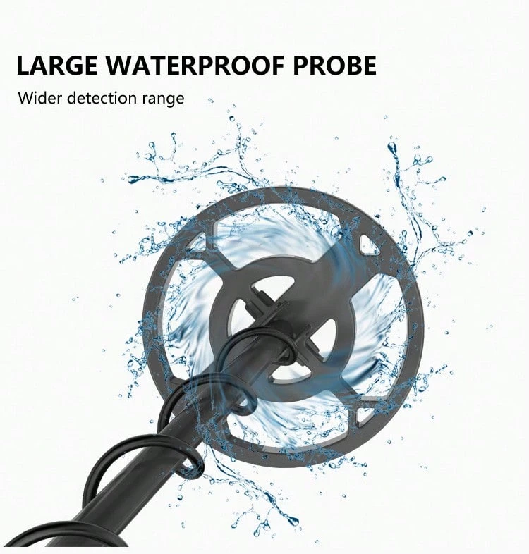 Metal detector portatile ad alta precisione impermeabile, strumento di ...