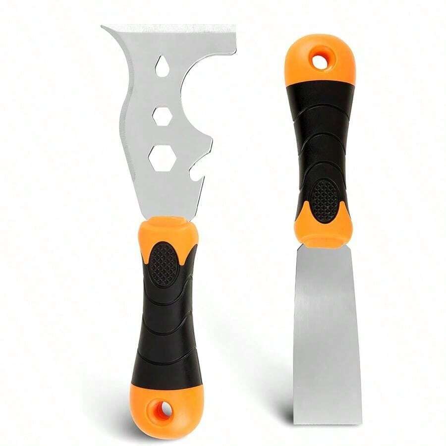 12-In-1 Paint Scraper Tools, Multi-Purpose Paint Tools, 1" Stainless ...