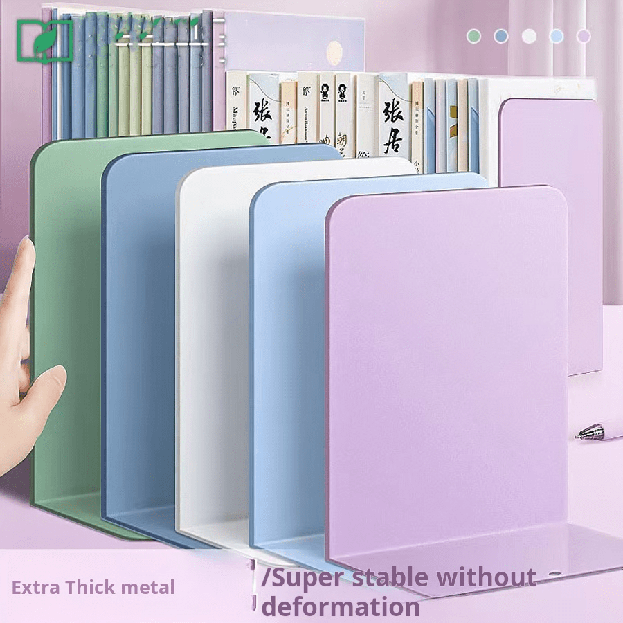 L-Shaped Book Stand, Simplistic Large Book Clamp Desk Storage Fixing ...