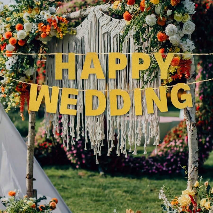 A DIY Letter Banner Kit With 110pcs, Including 107 Letters And Numbers ...