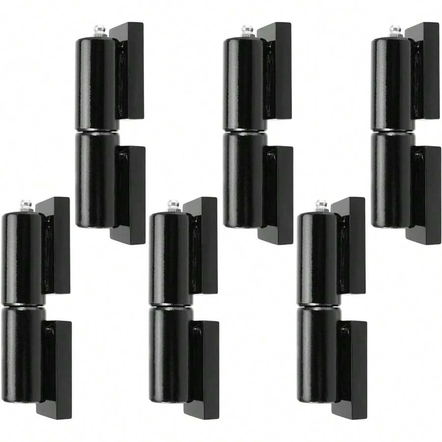 3 Pair 5 Inches Gate Hinge, Heavy Duty Barrel Gate Hinge, Weld On ...