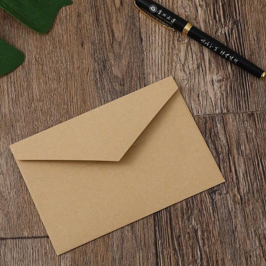 50 Pack White Envelopes, Envelopes, Card Envelopes, White Paper ...